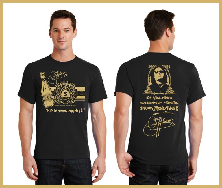 Gene Simmons MoneyBag Soda Merch | MoneyBagSodas.com
